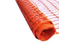 China HDPE Plastic Safety Fence Barrier Netting 1m x 50m Orange Yellow Warning Mesh for sale