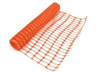 China HDPE UV Stabilized Orange Safety Barrier Fence Mesh 1m x 50m Roll 70-200g/m2 for sale