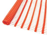 China HDPE UV Stabilized Orange Safety Barrier Fence Mesh 1m x 50m Roll 70-200g/m2 for sale