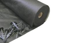 China PP Woven Weed Barrier Fabric 80-150gsm 1-6m Width for Garden Orchard Weed Control for sale