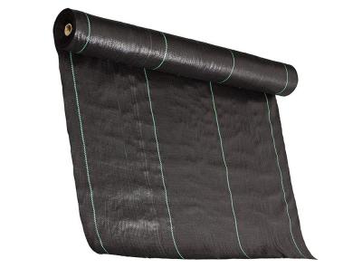 China Polypropylene Woven Plastic Ground Cover, PP Weed Control Mat Woven Fabric for sale