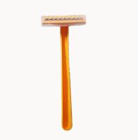 China twin blade plastic disposable straight shaving razor blade shaver for sale