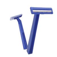 China Disposable Twin Blade Stainless Steel Shaving Razor 6g Blue Green for sale