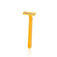China Wholesale Stainless Steel Twin Blade Disposable Shaving Razor 6g Blue Green for sale