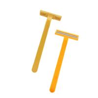 China Wholesale Stainless Steel Twin Blade Disposable Shaving Razor 6g Blue Green for sale