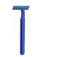 China Disposable Twin 2 Blade Shaving Razor with Lubricant Strip Stainless Steel Blade 6g for Men and Women for sale