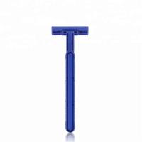 China Twin Blade With Display card package razor blade disposable for sale