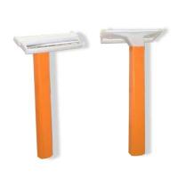 China Twin Blade With Display card package razor blade disposable for sale