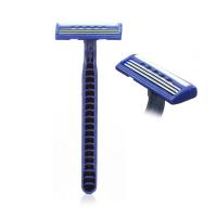 China Triple blades disposable hotel shaving razor,removable shaving razor for man for sale