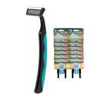 China Safety Manufacturers Men Face Cleaning Triple Blade Razor for sale