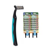 China Safety Manufacturers Men Face Cleaning Triple Blade Razor for sale