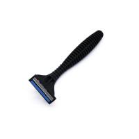 China Hot sale Polybag Packing 3 Razor Blade With Rubber Handle for sale