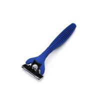 China Hot sale Polybag Packing 3 Razor Blade With Rubber Handle for sale
