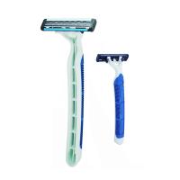 China Wholesale Flash Shaving Face Men Safety Disposable Triple Blade Razor for sale