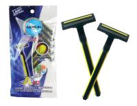China Hot selling Two Blade Disposable Razor For Men Shaving for sale