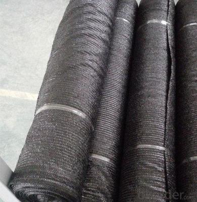 China Black Shade Net 100% HDPE UV Treated 2m 4m 6m Width 50m 100m Roll Length for sale