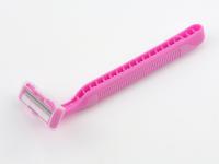 China WOMen Twin Blade Disposable Razor 6pcs for sale