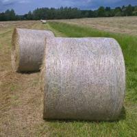 China knitted bale wrap net/silage hay baler netting wrap/hay net wrap for sale