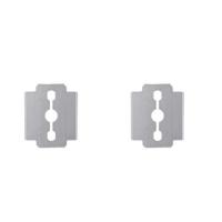 China Stainless Steel Double Edge Razor Blades Platinum Coated 600HV Hardness 6-10 Shaves for sale