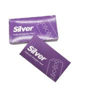 China Stainless Steel Double Edge Razor Blades Platinum Coated 600HV Hardness 6-10 Shaves for sale