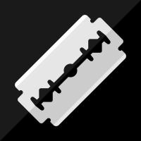 China Stainless Steel Double Edge Razor Blade 2 Blades 600HV Hardness for Medical Shaving for sale