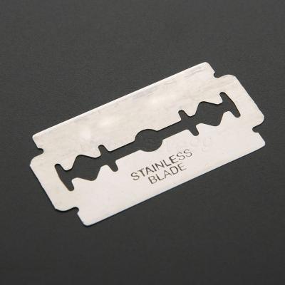 China Stainless Steel Double Edge Razor Blade 2 Blades 600HV Hardness for Medical Shaving for sale