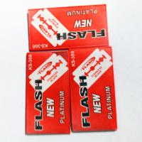China Stainless Steel Double Edge Razor Blade 2 Blades 600HV Hardness for Medical Shaving for sale