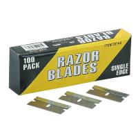 China Carbon Steel Blade Industrial scraper blades Single Edge Razor Blade for sale