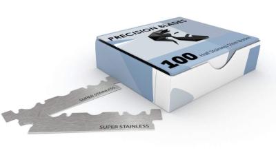 China Professional Single Edge Razor Blade 59.5x13.1x0.15mm Stainless Steel for Shaving and Cutting for sale