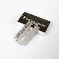 China Stainless Steel Double Edge Razor Blades 59.5x13.1x0.15mm for Shaving and Industrial Use for sale