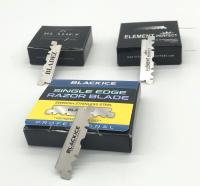 China super stainless single steel half blade for barber razor for sale