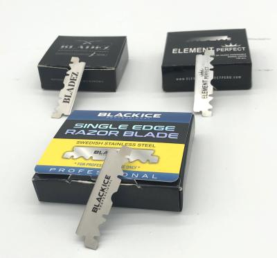 China super stainless single steel half blade for barber razor for sale