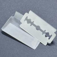 China Stainless Steel Double Edge Razor Blades 59.5x13.1x0.15mm Professional Shaving for sale