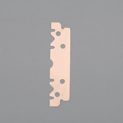 China Stainless Steel Half Razor Blade 59.5x13.1x0.15mm for Barber Shaving for sale