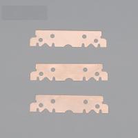 China Stainless Steel Half Razor Blade 59.5x13.1x0.15mm for Barber Shaving for sale