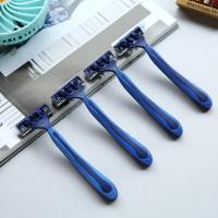 China Classic Men Double Edge Disposable Razor Twin Blade Shaving Razor Manual 2 Blade for sale