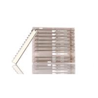 China Stainless Steel Disposable Razor Blade Hair Cutter 2 Blade Shaving Razor for Barber for sale