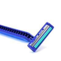 China Cheap Hotel Disposable Amenities Plastic Handle Safety Blade Razor Shaving for sale
