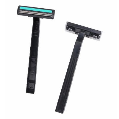 China Sweden Stainless Steel Twin Blade Disposable Razor Shaving 2 Blade Manual for sale