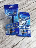 China 5pcs per bag 2 blade stainless steel strip disposable razor for sale