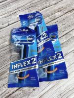 China 5pcs per bag 2 blade stainless steel strip disposable razor for sale