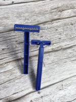 China 5pcs per bag 2 blade stainless steel strip disposable razor for sale