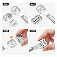 China 80 PIECES replacement refill spare blades for corn plane callus remover shaver for sale