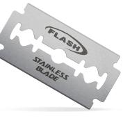 China Platinum Coated Japanese Steel Double Edge Razor Blades 100 Count Safety Razor Blades for sale