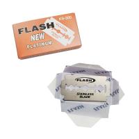 China Double Edge Razor Blades Sampler 100 Pack Platinum Coated Japanese Stainless Steel for sale