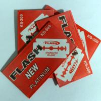 China Double Edge Safety Razor Blades 100 Count Stainless Steel Platinum Coated for sale
