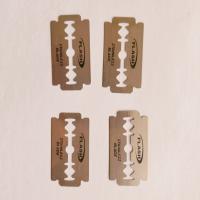 China Chrome Platinum Double Edge (DE) Razorblade - 100 Blades for sale