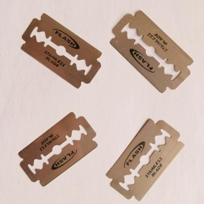 China #2022 Platinum Super Stainless Double Edge Razor Blades, (100 Blades) for sale