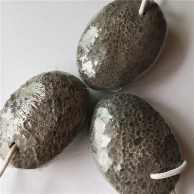 China Natural Volcanic Pumice Stone for Feet Callus Remover 100g Black Lava Exfoliating Hard Skin for sale