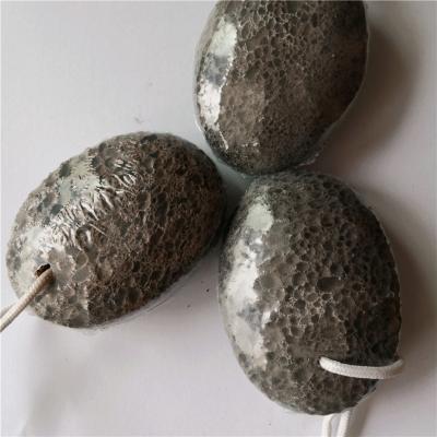 China Natural Black Volcanic Pumice Stone Foot File Callus Remover 150g Hard Skin Scrubber for sale
